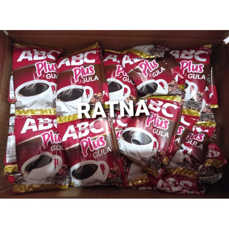 Jual ABC PLUS KOPI + GULA 18gr 1 Renteng isi 10 Sachet | Shopee Indonesia