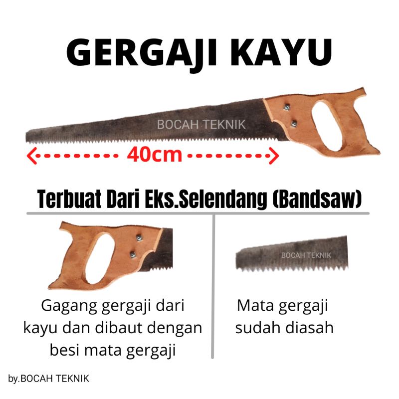 Jual Gergaji kayu - gergaji / graji / pemotong / gorok kayu - gergaji ...