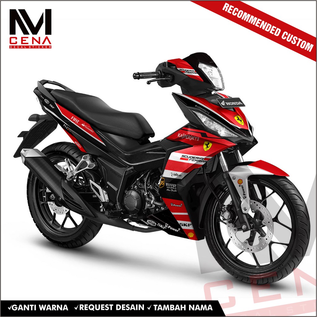 Jual Sticker Decal Supra GTR 150 Fullbody Sticker Supra GTR Striping ...