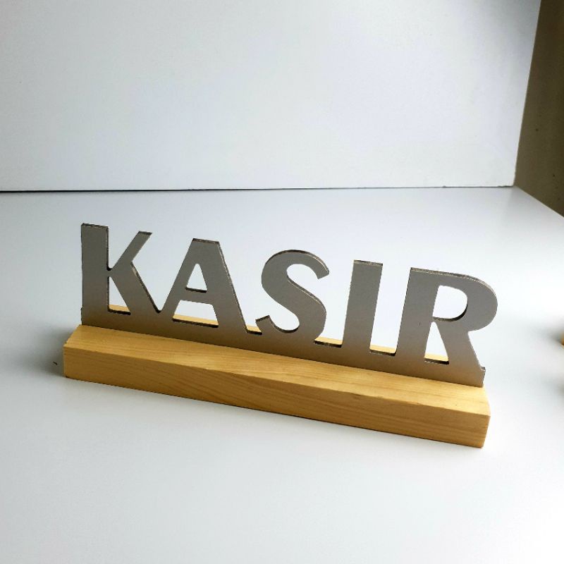 Jual sign kasir tulisan kasir | Shopee Indonesia