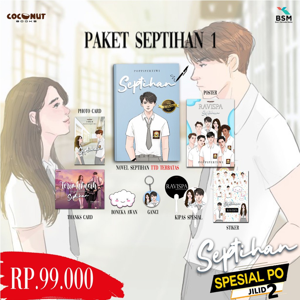Jual Novel Septihan - Poppi Pertiwi | Shopee Indonesia