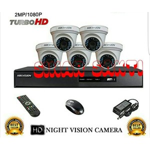 Jual PROMO PAKET CAMERA CCTV HIKVISION CAMERA 2MP 1080P ( Komplit Siap ...