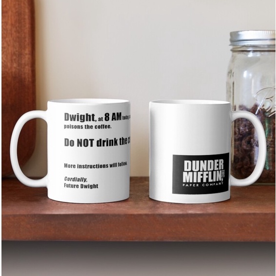 Jual Mug The Office Future Dwight Poisoned Coffee | Shopee Indonesia