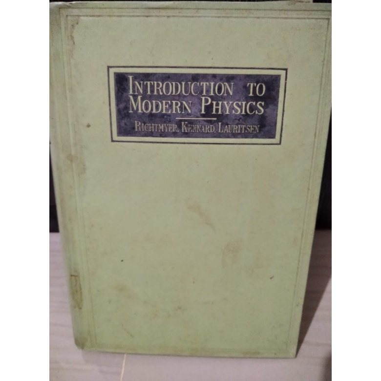 Jual Introduction to Modern Physics-Ricthmeyer | Shopee Indonesia