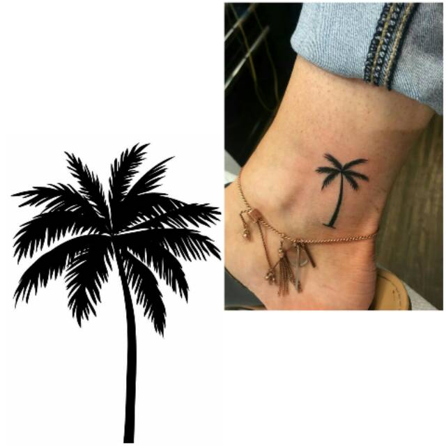 Jual Tato Basic Tahan 5-7 Hari Tato Temporer Pohon tatto tanaman mini ...