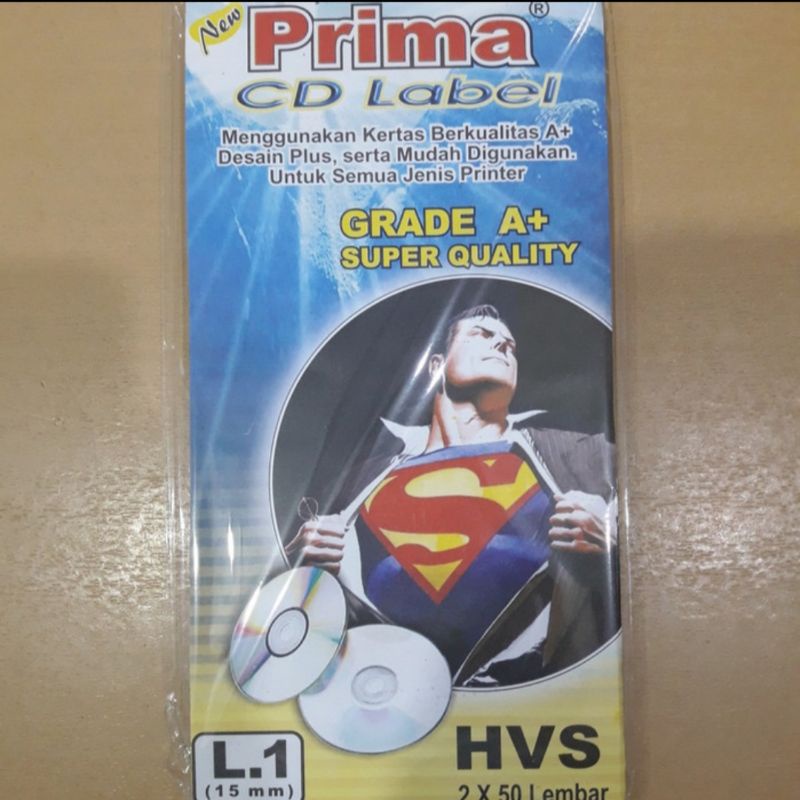 Jual CD Label / Sticker CD / Label CD HVS Prima | Shopee Indonesia