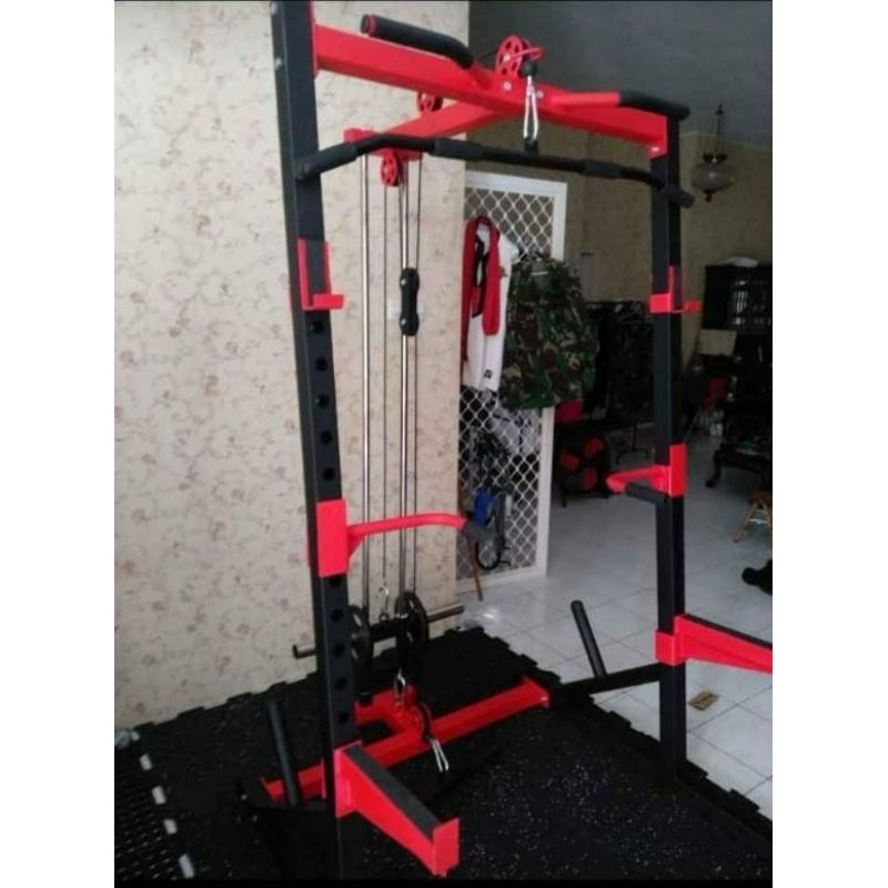 Jual POWER RACK MULTIFUNGSI / ANGKAT BEBAN | Shopee Indonesia