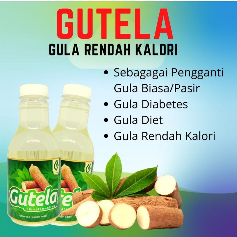 Jual GUTELA-Pengganti Gula Rendah Kalori \ Gula Cair \Gula Diabetes ...