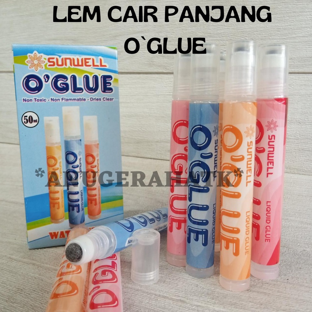 Jual Lem Cair Panjang O'GLUE 50ml | Shopee Indonesia