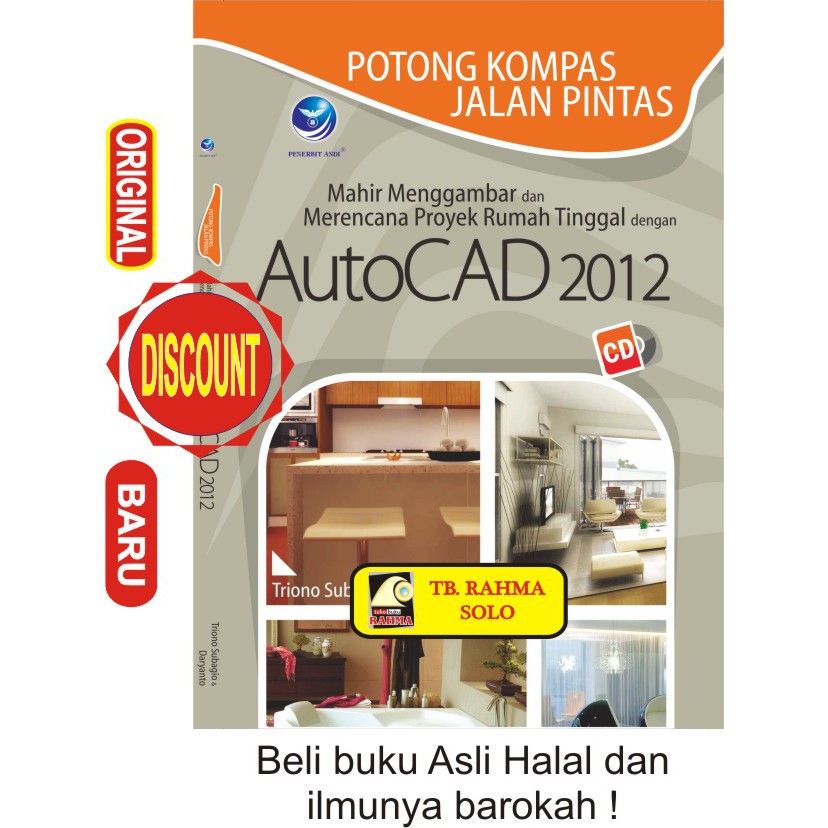 Jual Potong Kompas Jalan Pintas Mahir Menggambar Dan Merencana Proyek ...