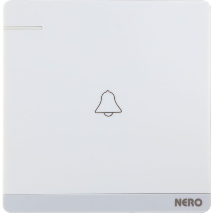 Jual NERO Saklar Bell DECORA White Tanam Pencetan Bel Warna Putih ...
