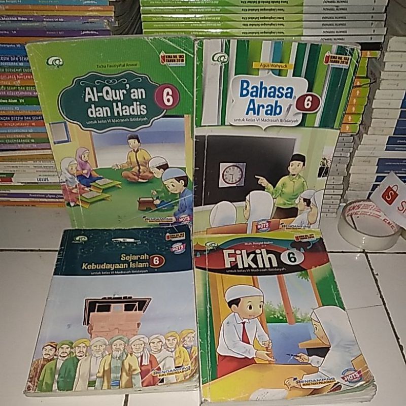 Jual buku al quran dan hadis ,bahasa arab sejarah kebudayaan islam fikih untuk Madrasah ...