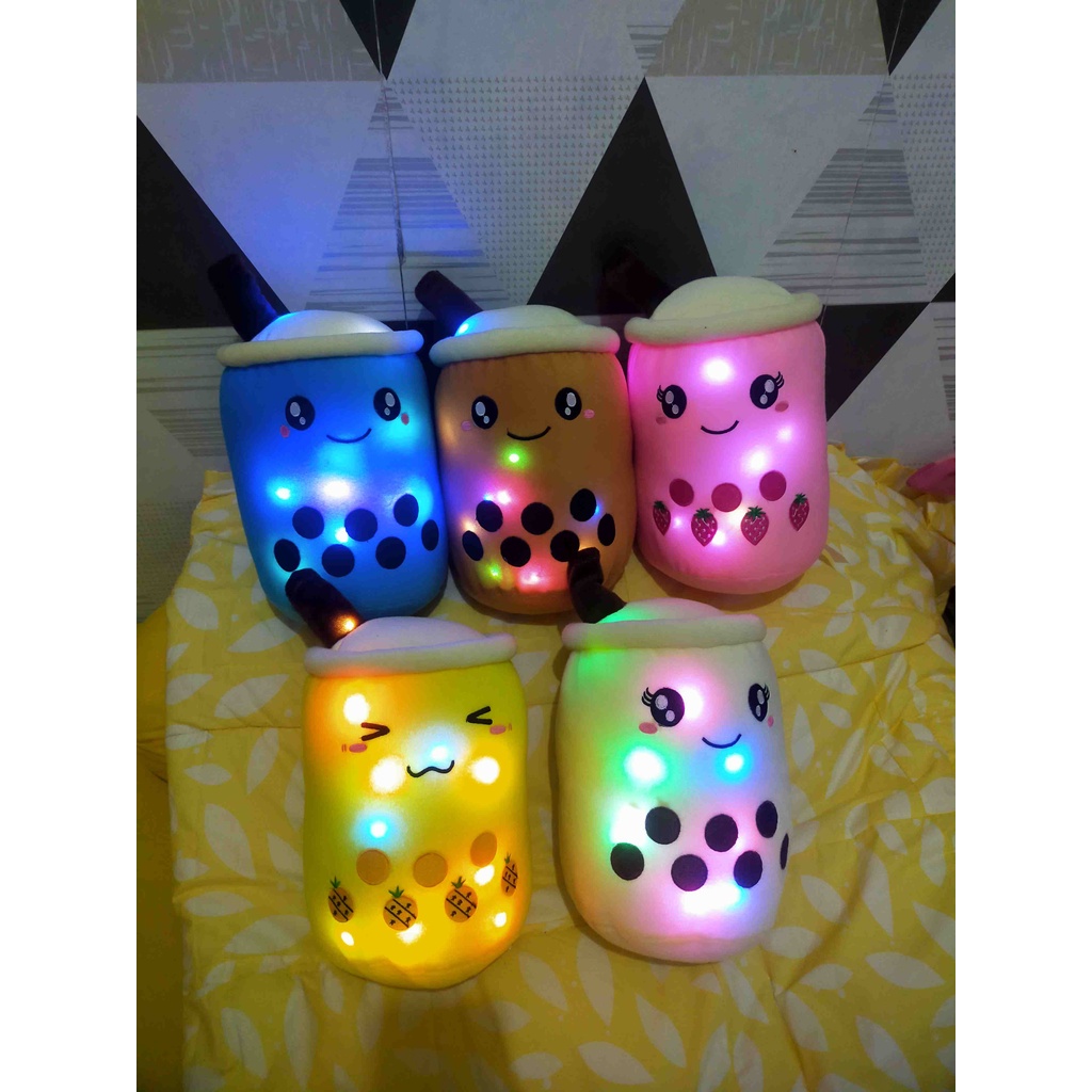 Jual Bantal Boba Boneka Boba Lampu LED kedip cantik SNI BONEKA BOBA ...