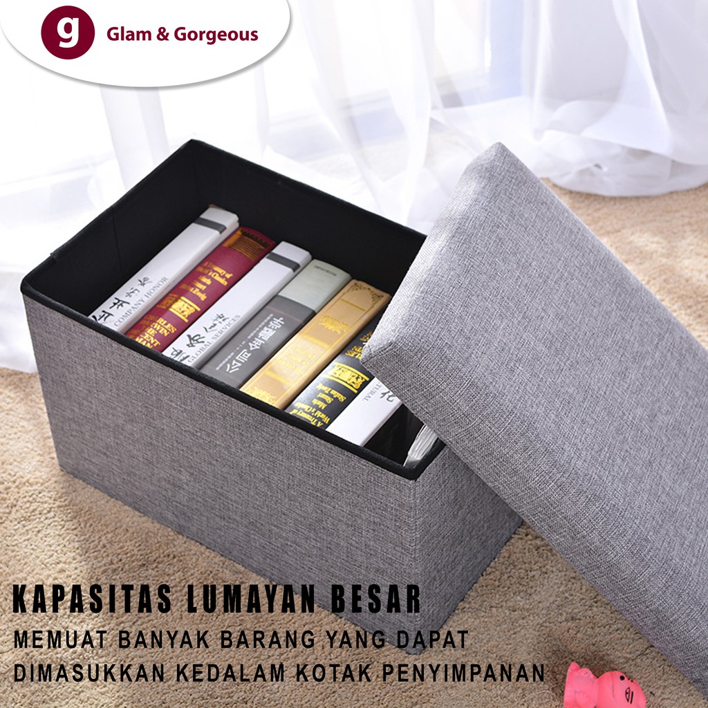 Jual Kotak Penyimpanan Serbaguna Storage Container Box Buku Mainan ...