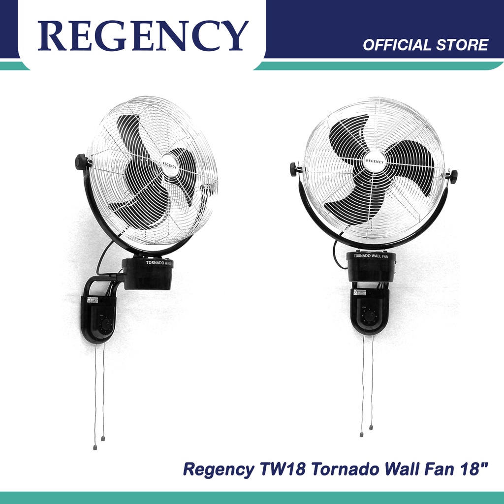Jual REGENCY Kipas Angin Tornado Wall Fan 18 Inch TW18 | Shopee Indonesia