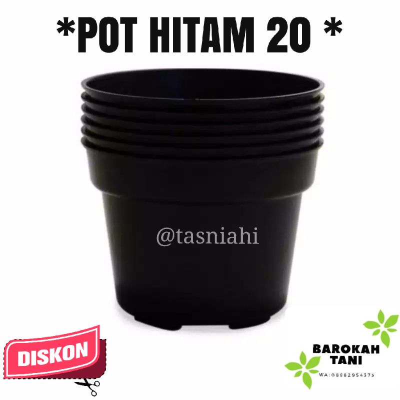 Jual (1pcs) POT BIBIT 20 pot bibit polos harga termurah | Shopee Indonesia