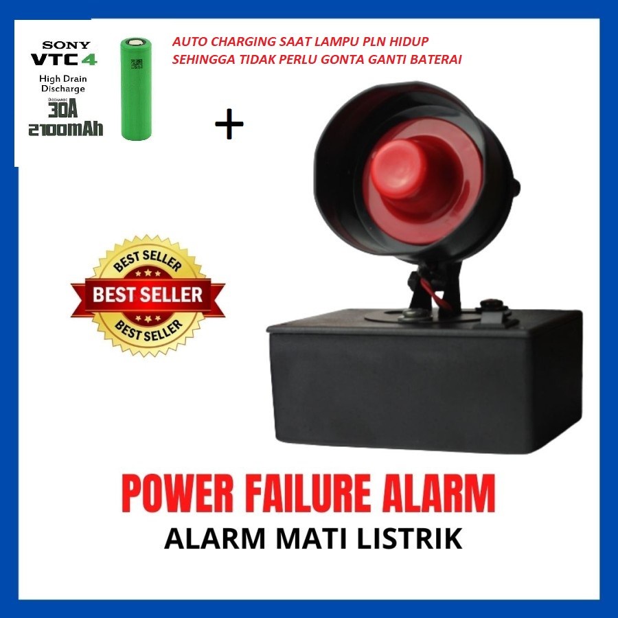Jual Power Failure Alarm / Alarm Mati Lampu PLN / Alarm Mesin Tetas ...
