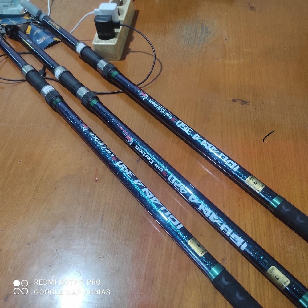 Jual Joran Pancing Pasiran Antena Blood Iguana 360. 390. 420. 450 ...