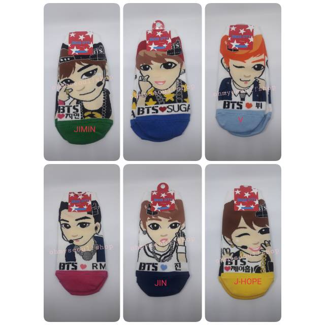 Jual BTS Character Socks | Shopee Indonesia