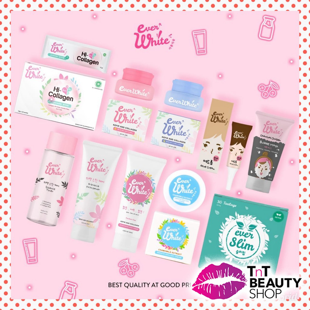 Jual EverWhite atau EverSlim / Ever White / Ever Slim | Paket | Shopee ...