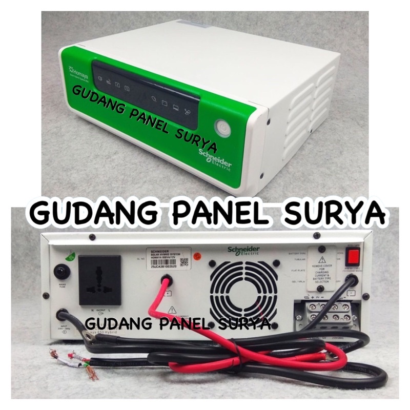 Jual Inverter UPS Hybrid SCHNEIDER HOMAYA 850VA / 12V Inverter UPS ...