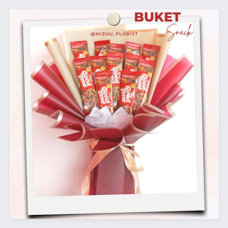 Jual buket snack goodtime | bisa req warna bungkus ya | Shopee Indonesia