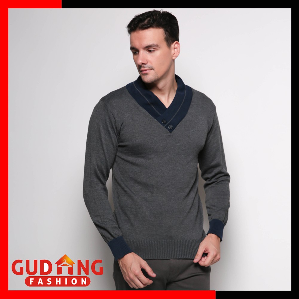 Jual Baju Sweater Rajut Pria Terbaru SWE 749 | Shopee Indonesia