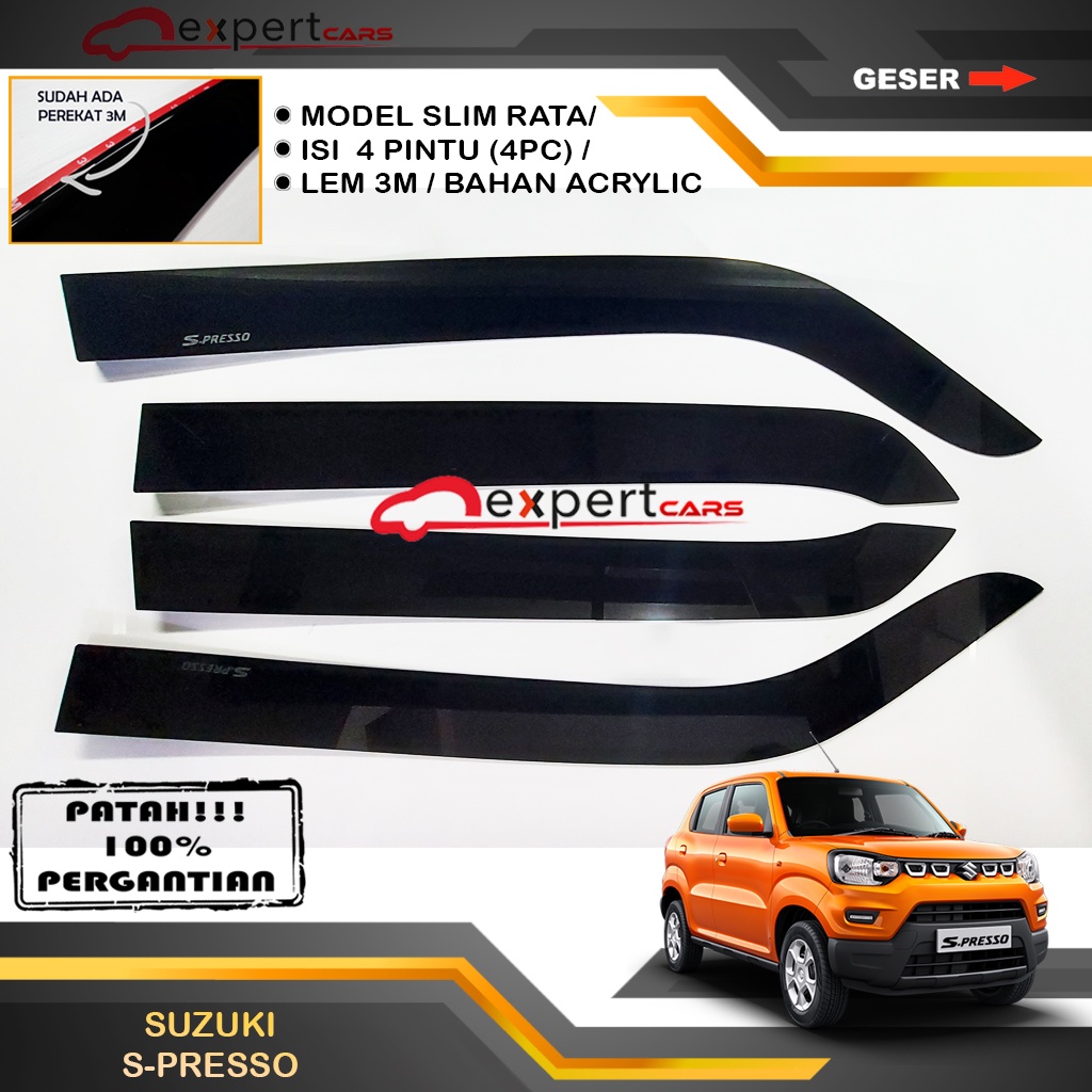 Jual TALANG AIR SUZUKI SPRESSO S-PRESSO 2022 2023 MODEL SLIM RATA FLAT ...