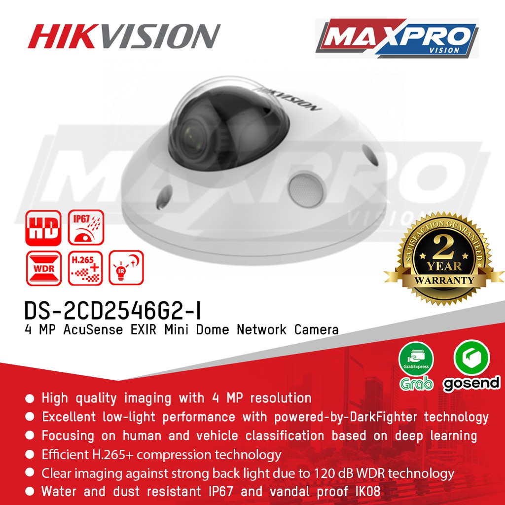 Jual DS-2CD2546G2-I - HIKVISION IP CAMERA | Shopee Indonesia