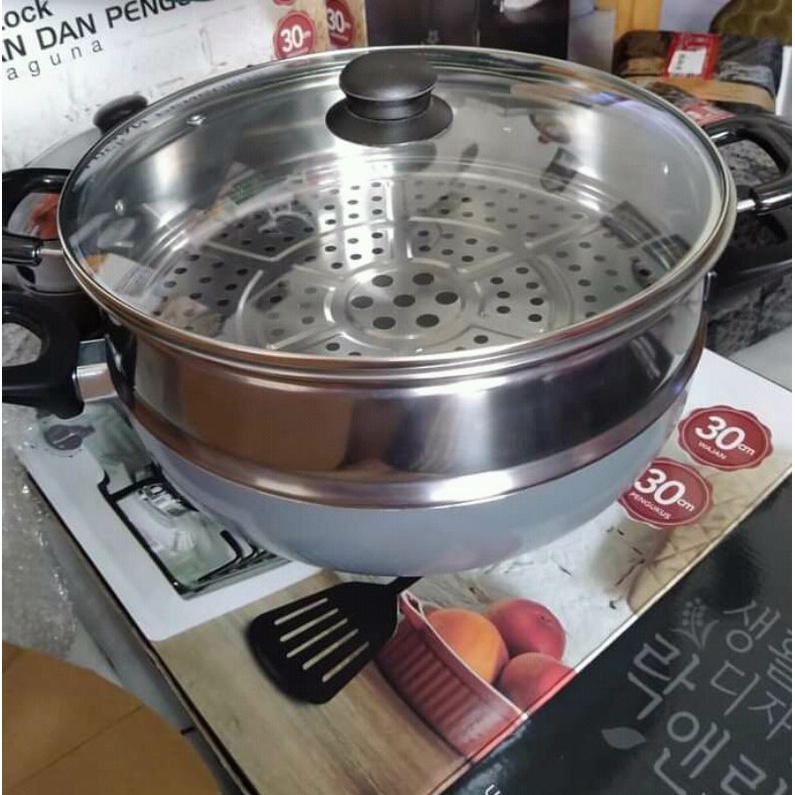 Jual wajan dan pengukus serbaguna | Shopee Indonesia