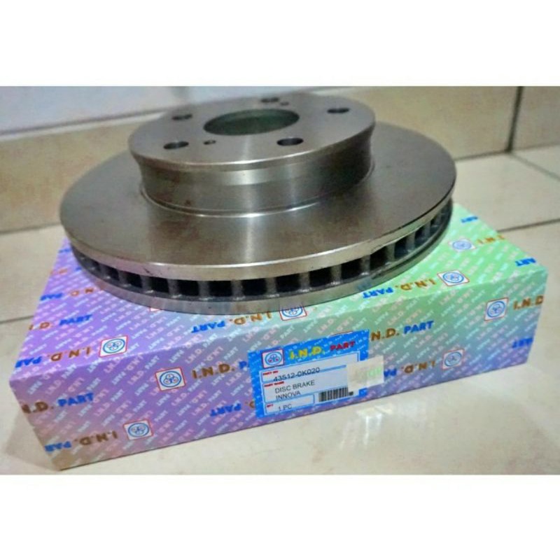 Jual FRONT DISC BRAKE TOYOTA INNOVA LAMA OLD BENSIN DIESEL ROTOR PIRING ...
