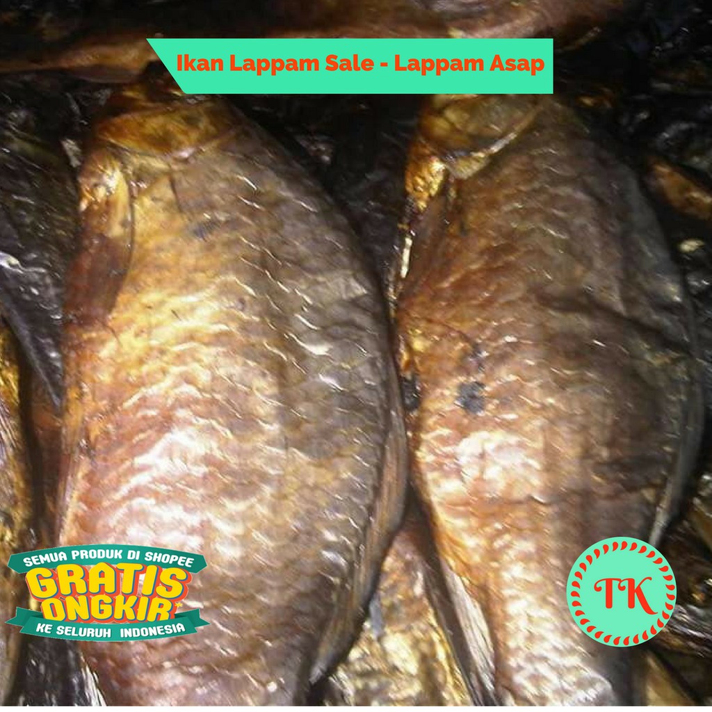 Jual Free Ongkir - 200 gr Ikan Mas Lappam Sale - Lappam Asap (Ikan ...