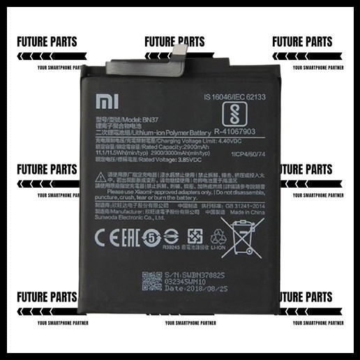 Jual Baterai Xiaomi BN37 (Redmi 6/6A) | Shopee Indonesia
