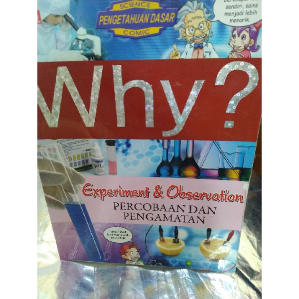 Jual BUKU CERITA serial.WHY" Experiment & Observation"- Percobaan ...