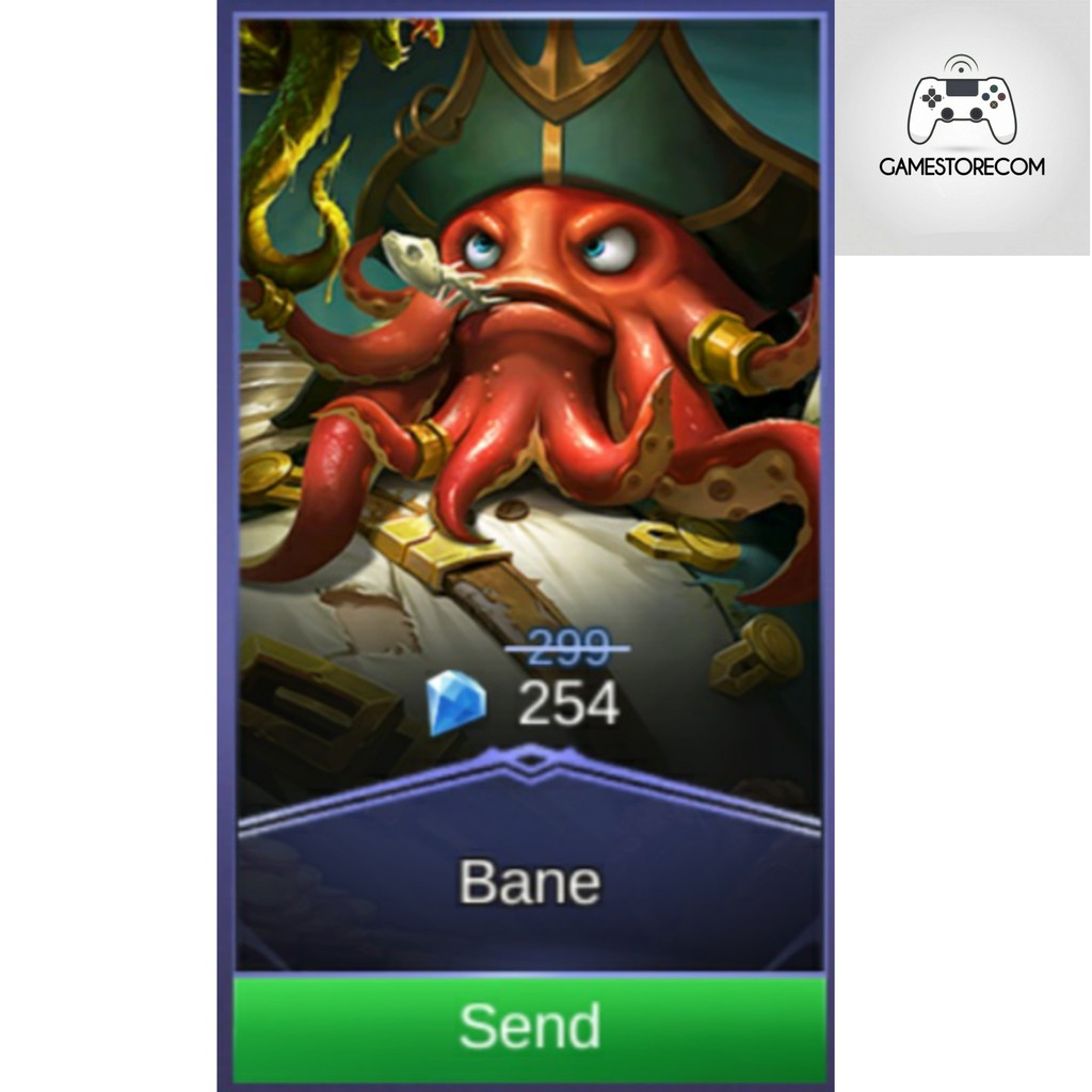 Jual GIFT HERO BANE MOBILE LEGENDS | Shopee Indonesia
