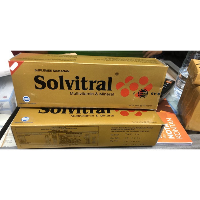Jual Solvitral multivitamin | Shopee Indonesia