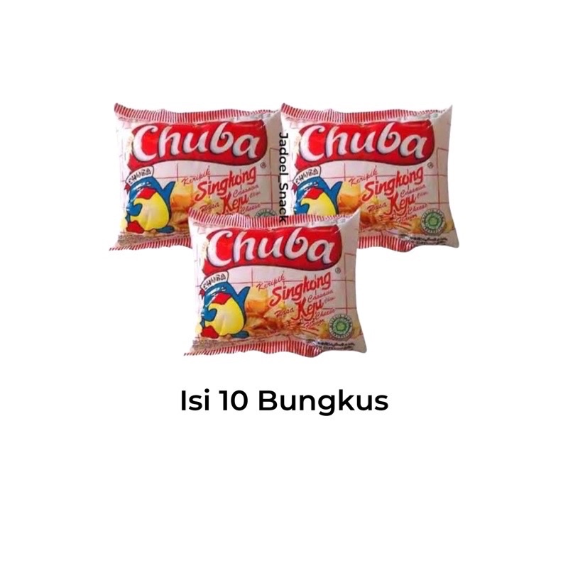 Jual CHUBA Keripik Singkong 20 Bungkus Rasa Keju, Balado | Snack Renyah ...