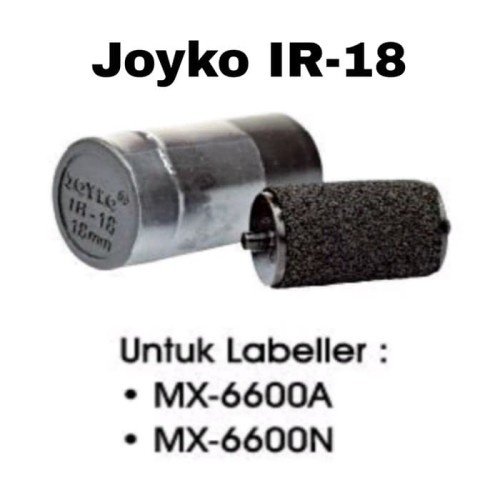 Jual INK ROLLER 18MM / TINTA LABEL HARGA LABELLER JOYKO / IR-18 ...