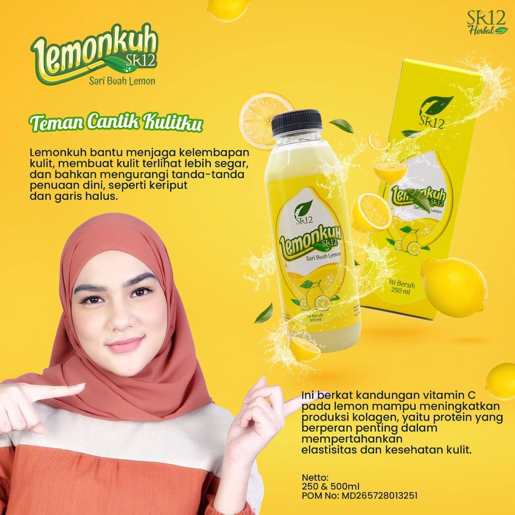 Jual Lemonkuh SR12 Original/Minuman Segar/Nutrisi Diet/Pelangsing Alami ...