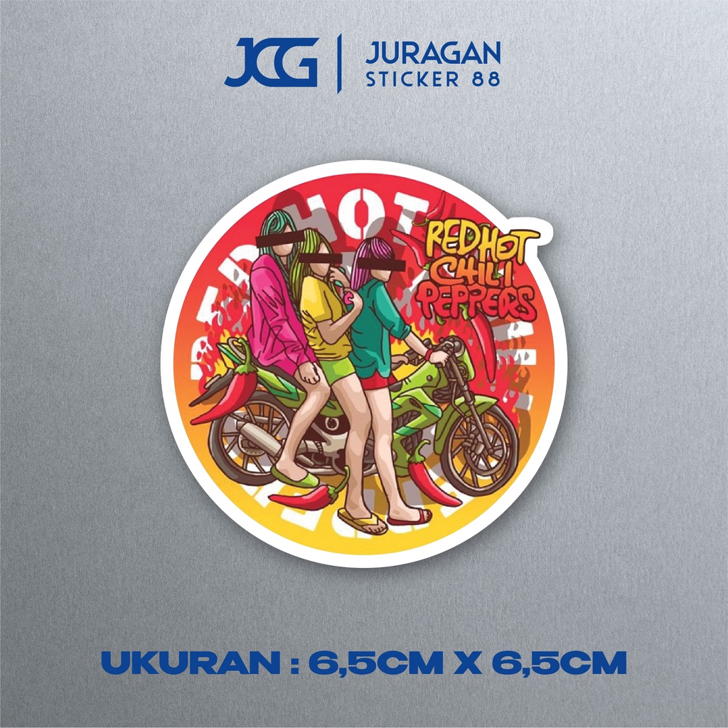 Jual Stiker Sticker Aesthetic logo brand cetak stiker VINYL Cuting ...