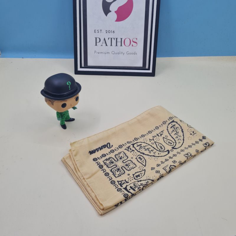 Jual syal scraf slayer bandana headband paisley pria dilan 1991 koboi ...