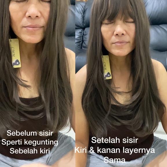 Jual Model Baru QSNHU C8285 FULL WIG KOREAN LAYER BLOW 60 cm 40 Bayar Di Tempat | Shopee Indonesia