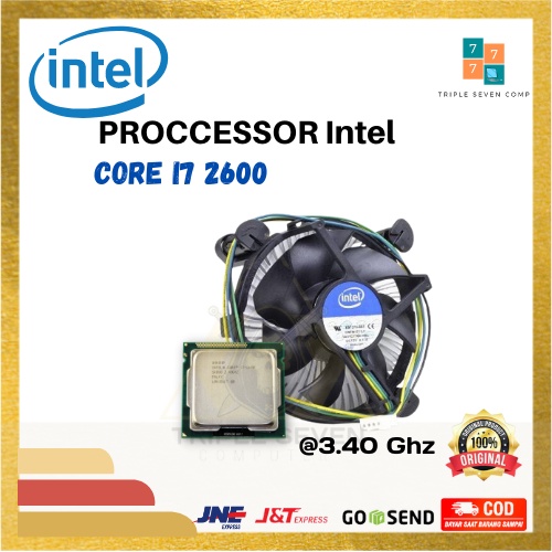 Jual Proccessor Intel Core i7 2600 TRAY + Fan | Shopee Indonesia