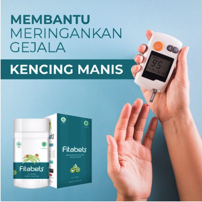 Jual Fitabets Original Naturafit 50 Kapsul Obat Herbal Kencing Manis ...