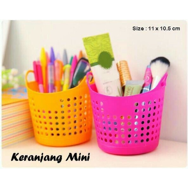Jual Keranjang Mini (1set isi 4 warna) | Shopee Indonesia