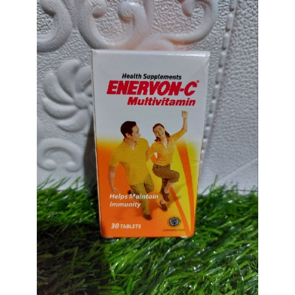 Jual ENERVON C BOTOL ISI 30 TAB / ENERVON ACTIVE MULTIVITAMIN ...