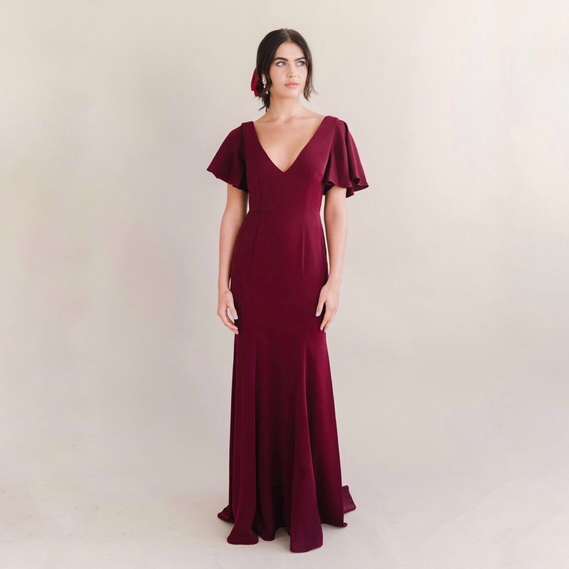 Jual Dress pesta wanita model duyung gaun party mermaid fishtail bell ...