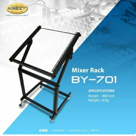Jual RAK AUDIO MIXER KREZT BY 701 / RAK MIXER KREZT BY-701 ORIGINAL ...