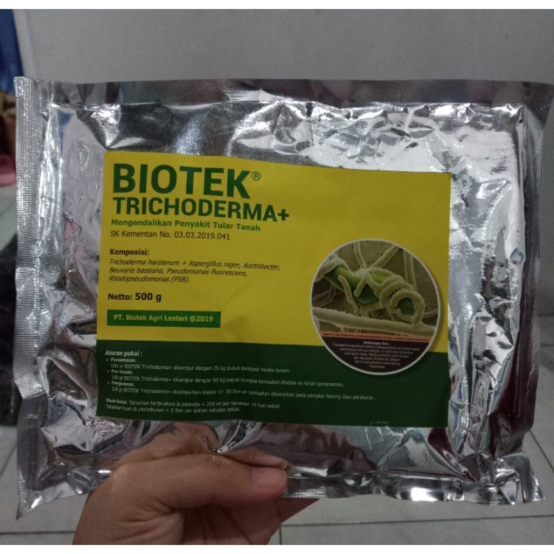 Jual Biotek Trichoderma Tricoderma 500 gram Pengendali Penyakit Tular ... Jual Biotek Trichoderma Tricoderma 500 gram Pengendali Penyakit Tular ...