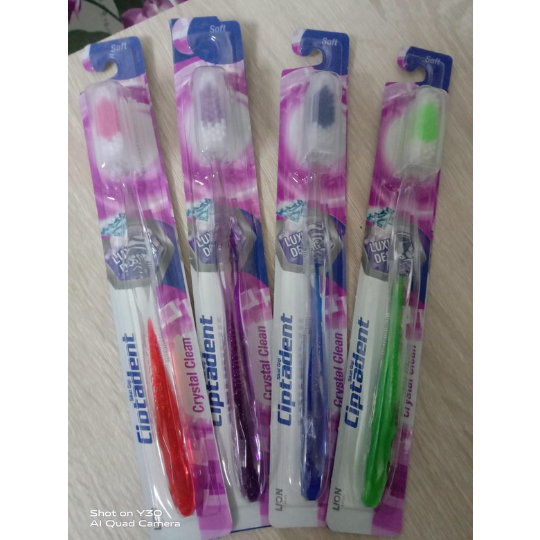 Jual Ciptadent Sikat Gigi Crystal Clean | Shopee Indonesia